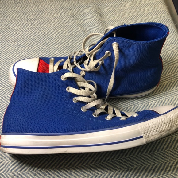 Converse | Shoes | Red White And Blue Converse All Stars | Poshmark
